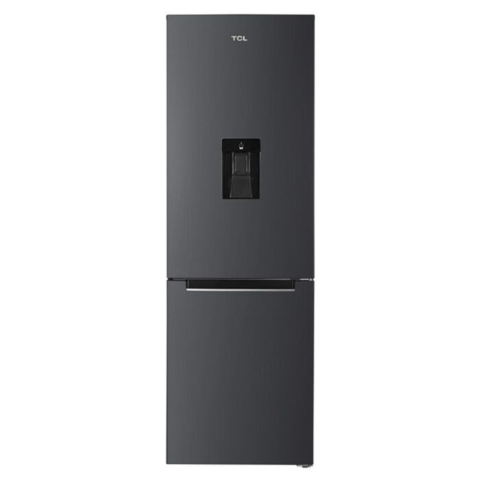 TCL - 284L No Frost Combi Fridge With Water Dispenser Grey - P381BFGWD ...